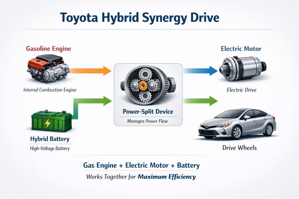 What Is Toyota Hybrid Synergy Drive? (Simple Explanation)